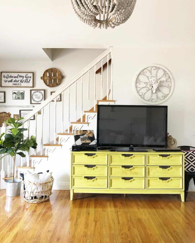 38 Farmhouse TV Wall Ideas to Enhance Your Living Room -Architectural ...