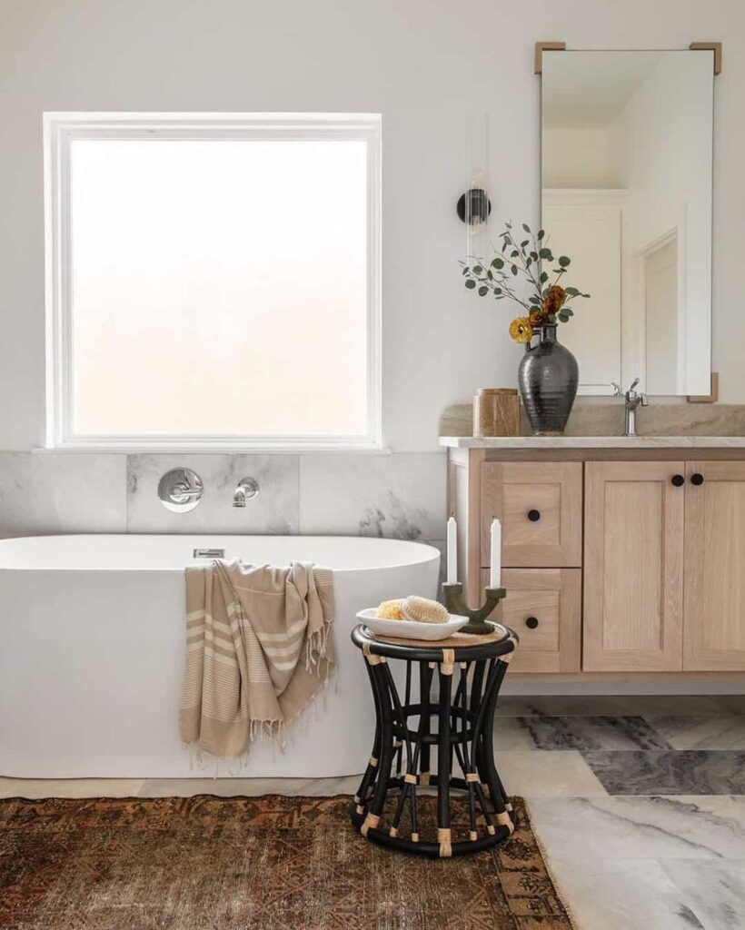 34 Beautiful Bathroom Window Ideas for Natural Light -Architectural ...
