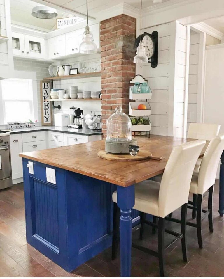 27 Ideal Blue Kitchen Island Ideas for a Fresh Look -Architectural ...
