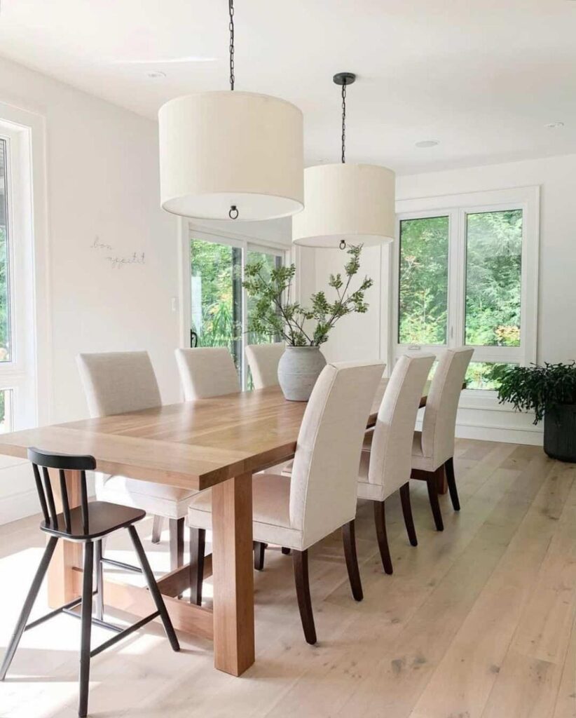 38 Beautiful Light Wood Dining Tables to Admire -Architectural Foundation