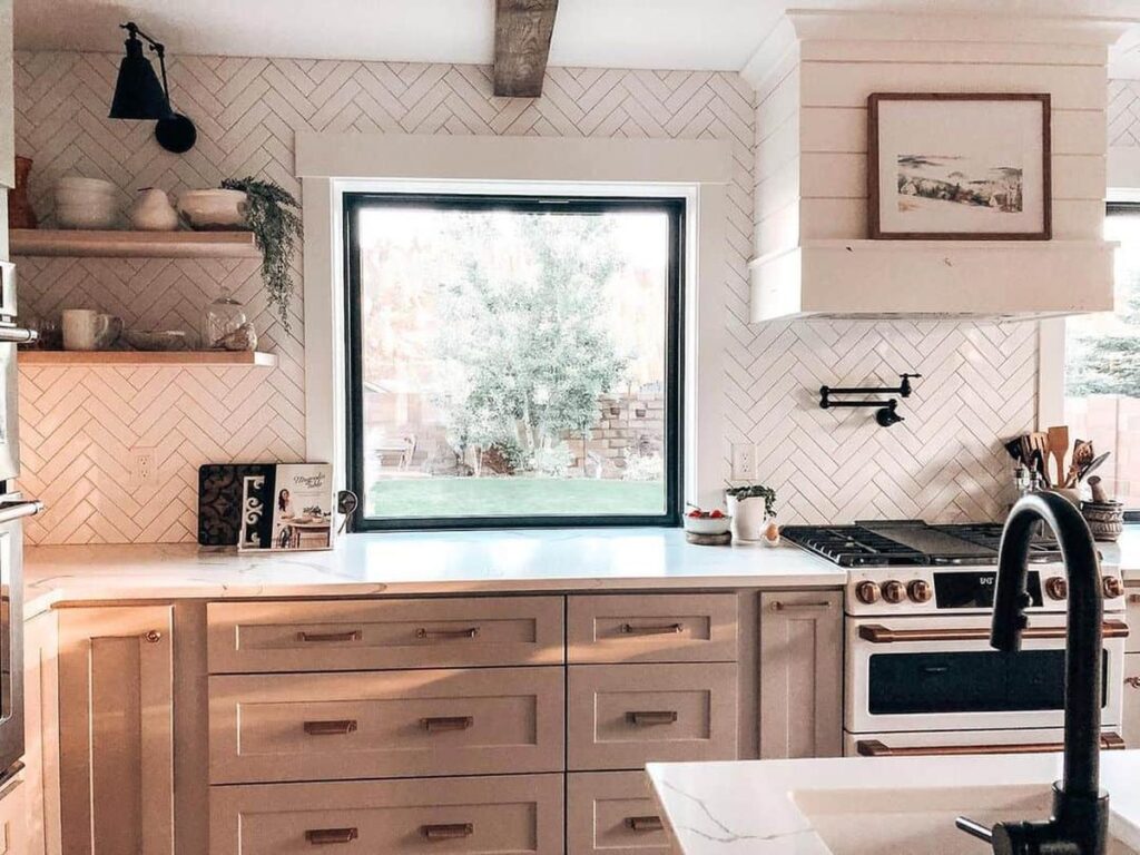 23 Creative Backsplash Around Window Ideas to Try -Architectural Foundation