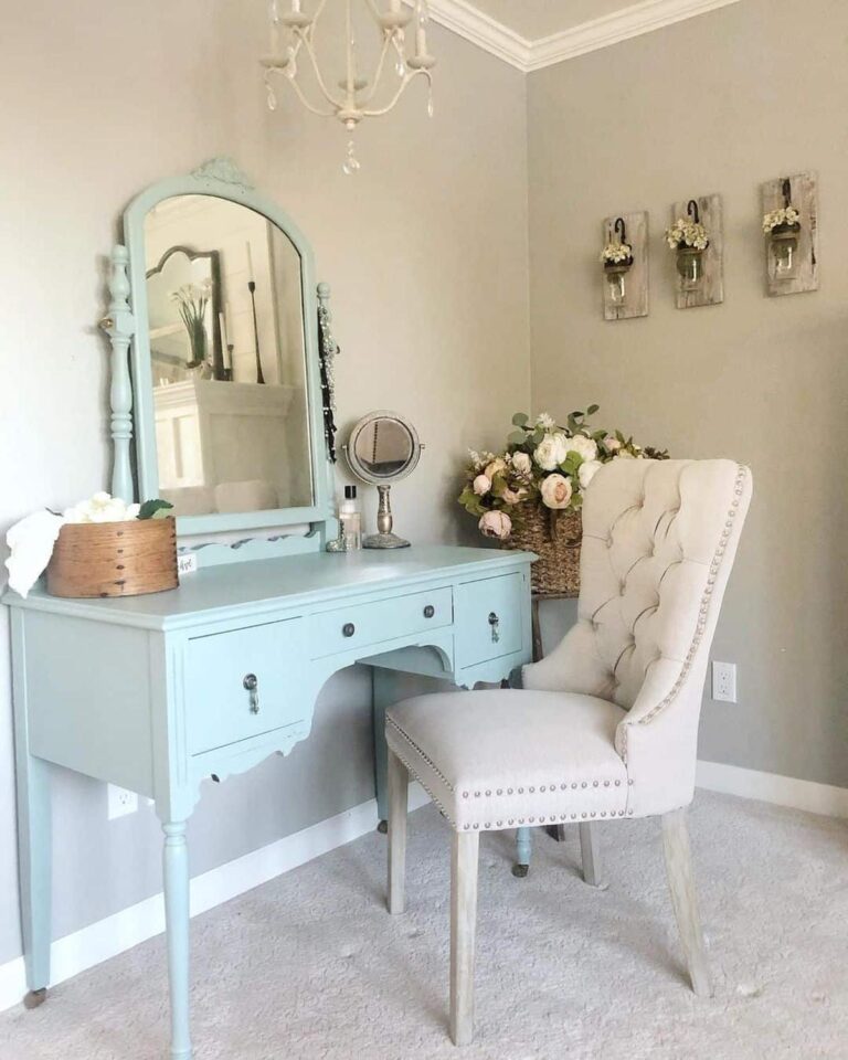 28 Stylish Blue Grey Bathroom Vanities to Love -Architectural Foundation