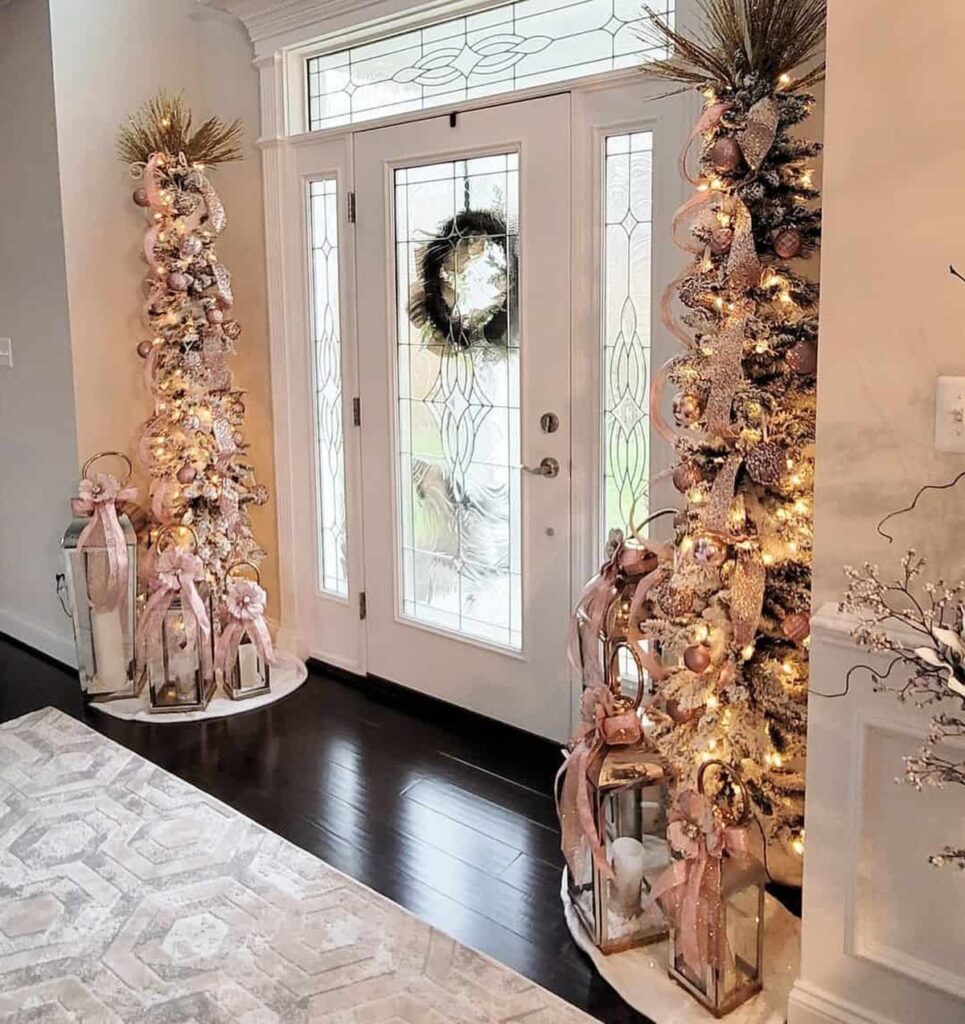 49 Elegant Pencil Christmas Tree Decorating Ideas for a Merry Holiday ...