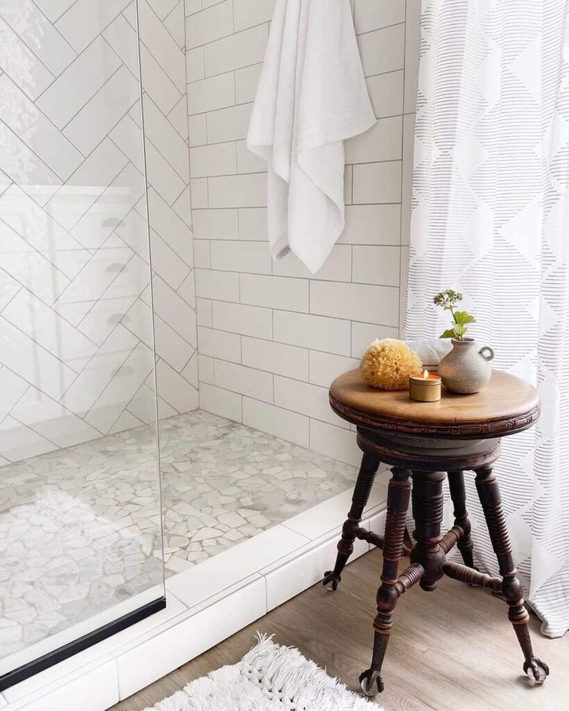 25 Clever Shower Curb Ideas for a Sleek Look -Architectural Foundation