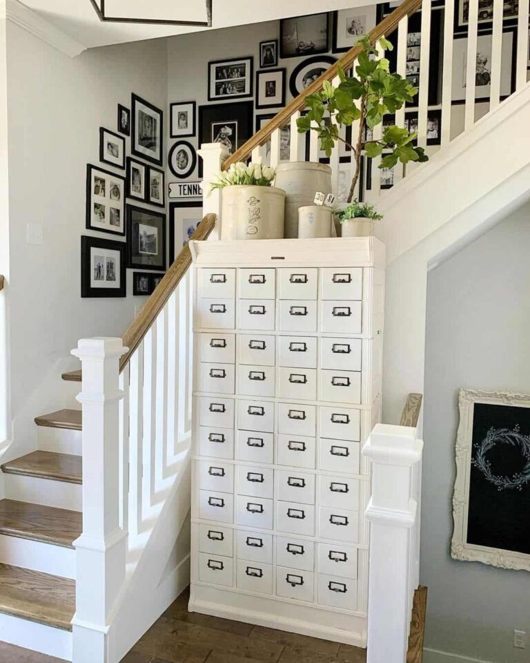 29 Stylish Stair Riser Ideas That Transform Your Stairs -Architectural ...