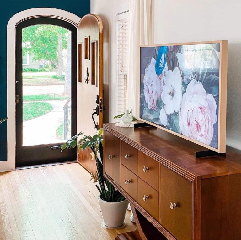 24 Stylish TV Frame Ideas to Enhance Your Living Room -Architectural ...