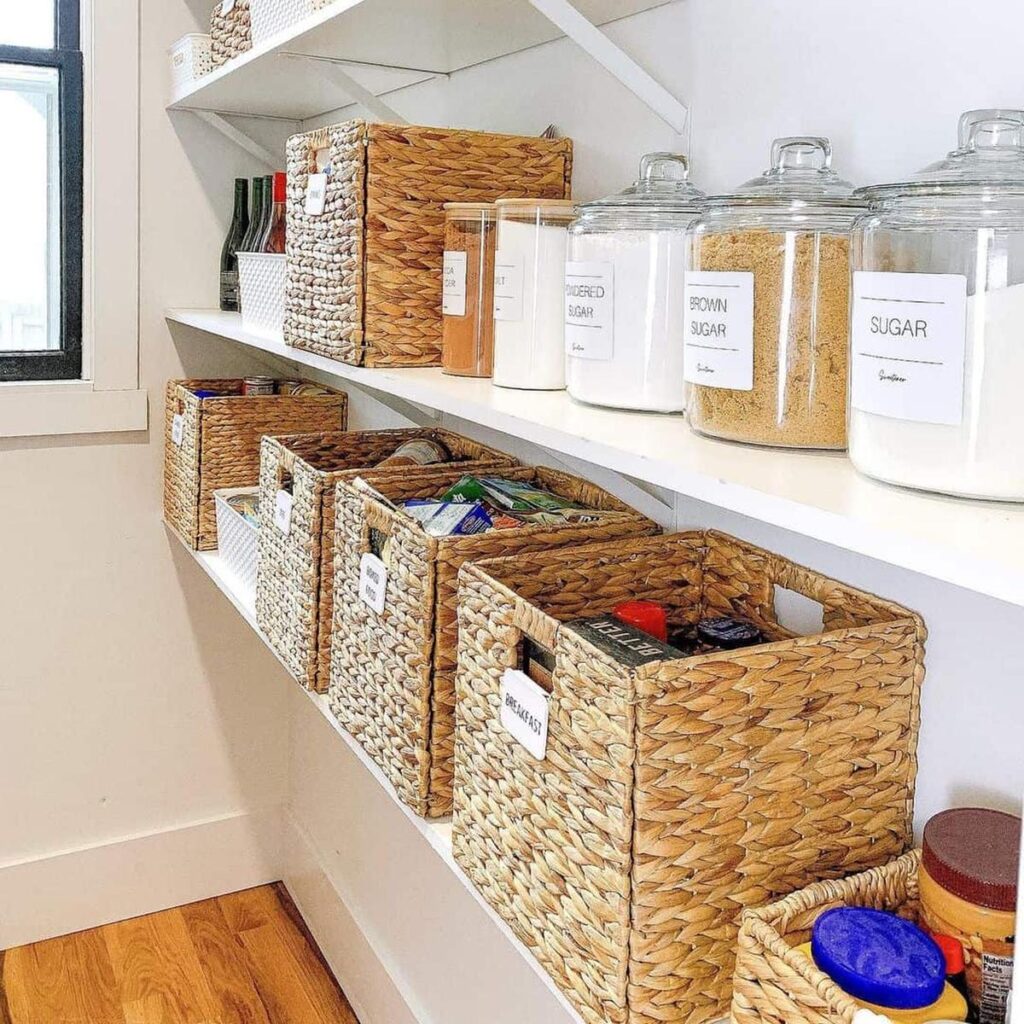 24 Creative Floating Pantry Shelves for Any Space -Architectural Foundation
