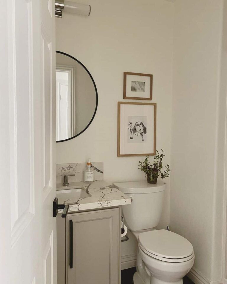 23 Over Toilet Decor Ideas to Add Style and Storage -Architectural ...