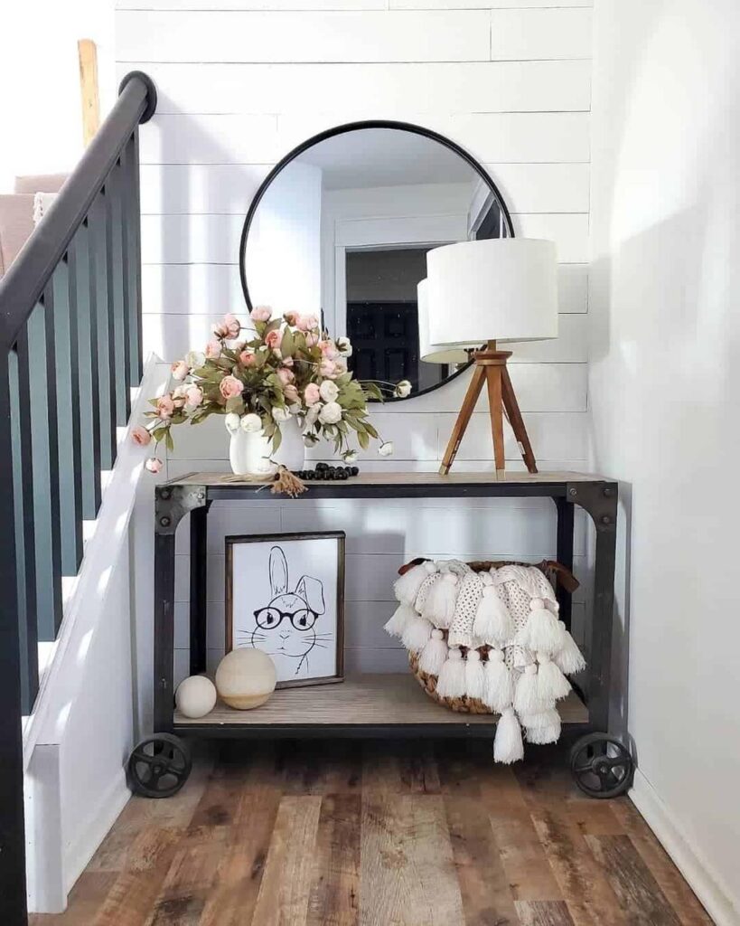 18 Under Stairs Console Table Ideas to Maximize Space -Architectural ...
