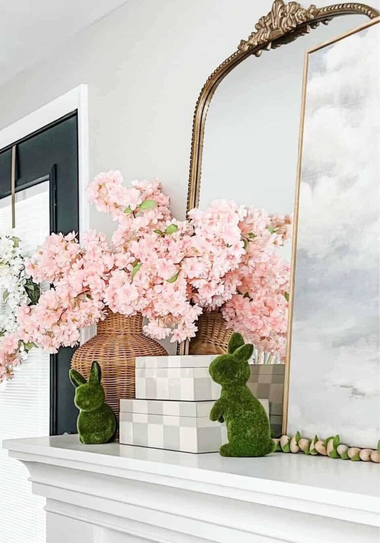30 Spring Fireplace Decor Ideas to Warm Up Your Space -Architectural ...