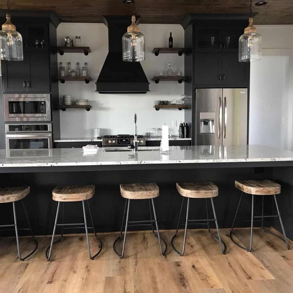 22 Dramatic Dark Kitchens to Make a Statement -Architectural Foundation