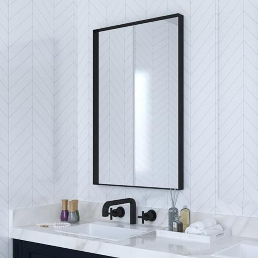 26 Modern Black Bathroom Mirrors for Chic Spaces -Architectural Foundation