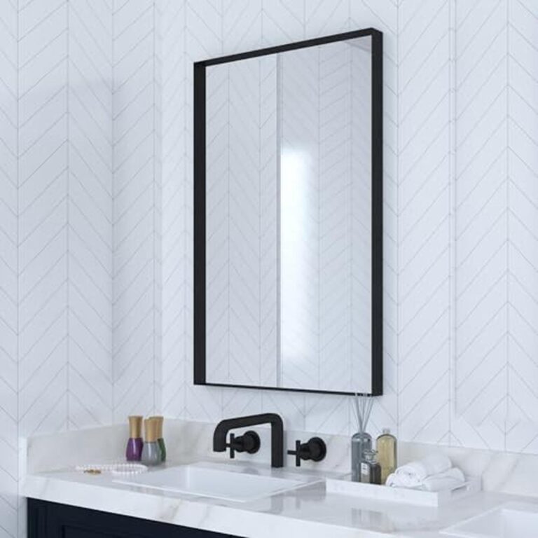 26 Modern Black Bathroom Mirrors for Chic Spaces -Architectural Foundation