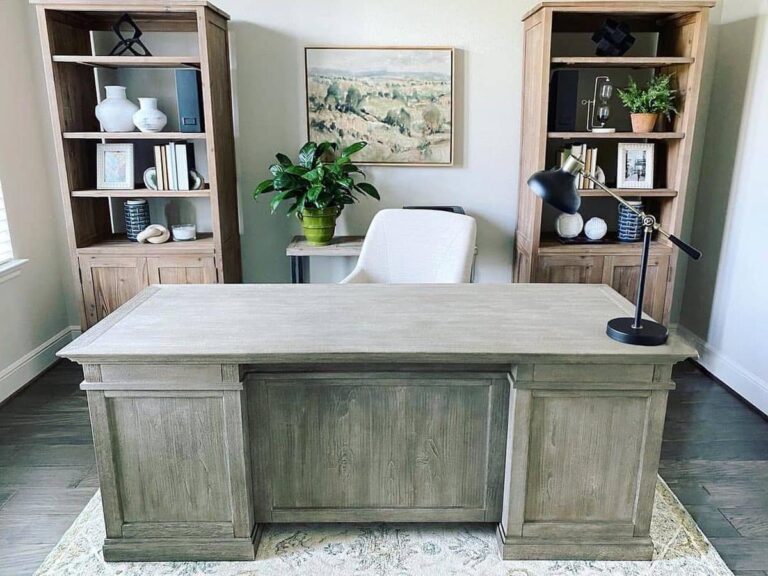 30 Practical Home Office Desk Ideas for Productivity -Architectural ...