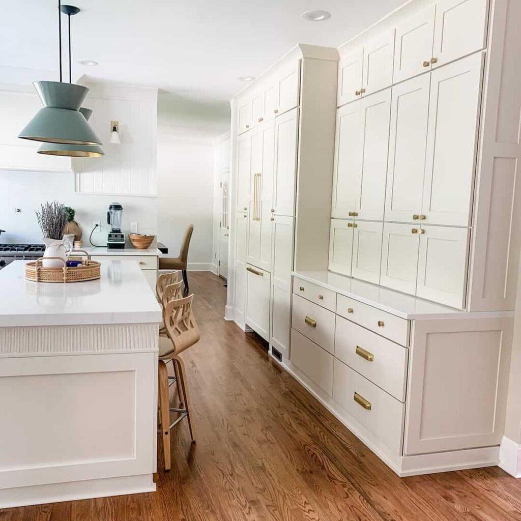 29 Elegant White Quartz Kitchen Countertop Ideas -Architectural Foundation