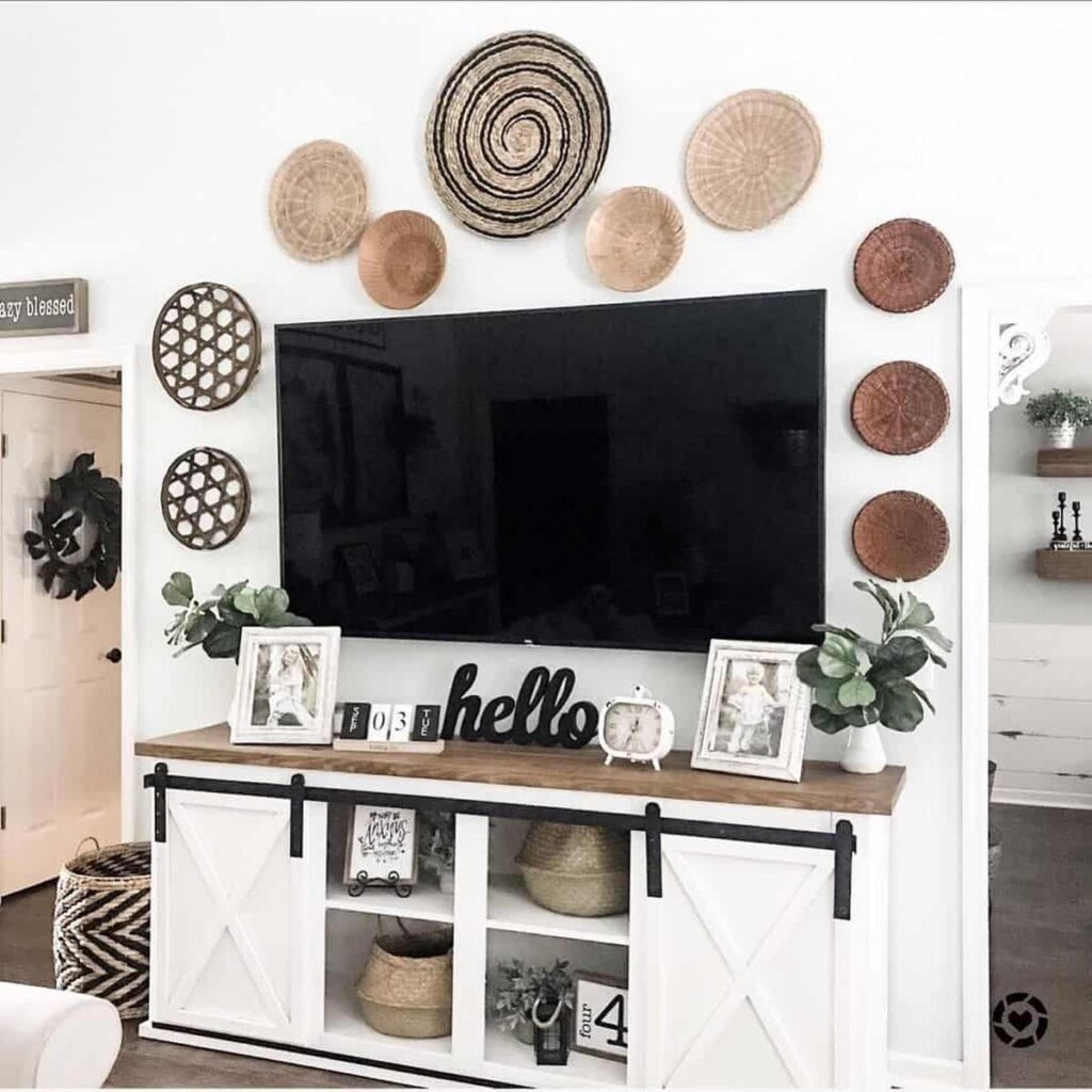 Farmhouse Tv Wall Ideas