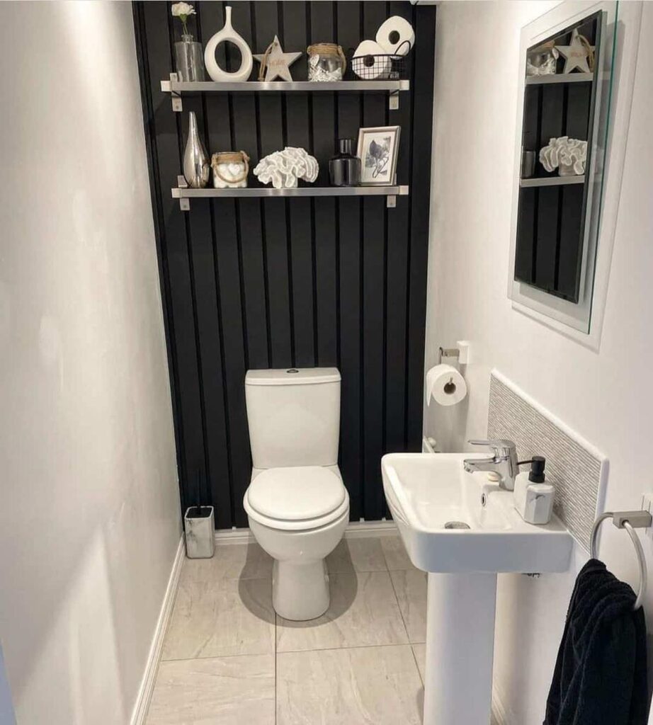 23 Over Toilet Decor Ideas to Add Style and Storage -Architectural ...