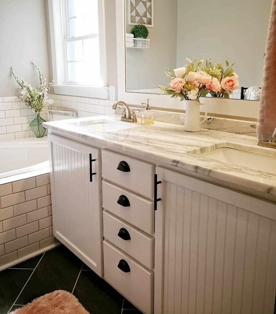 25 Striking Granite Bathroom Countertops to Inspire -Architectural ...