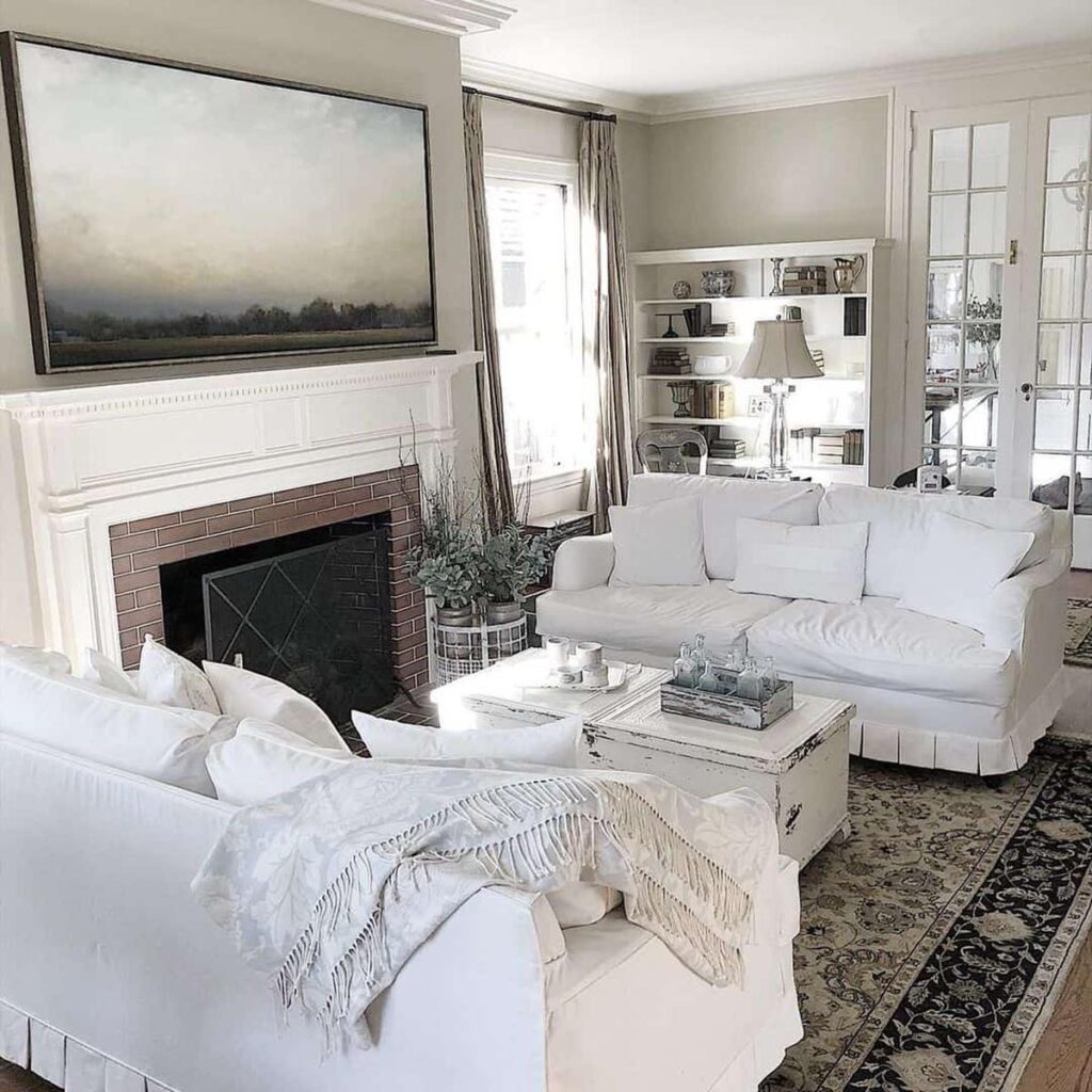 28 Cozy Farmhouse Family Room Ideas for a Warm Atmosphere ...