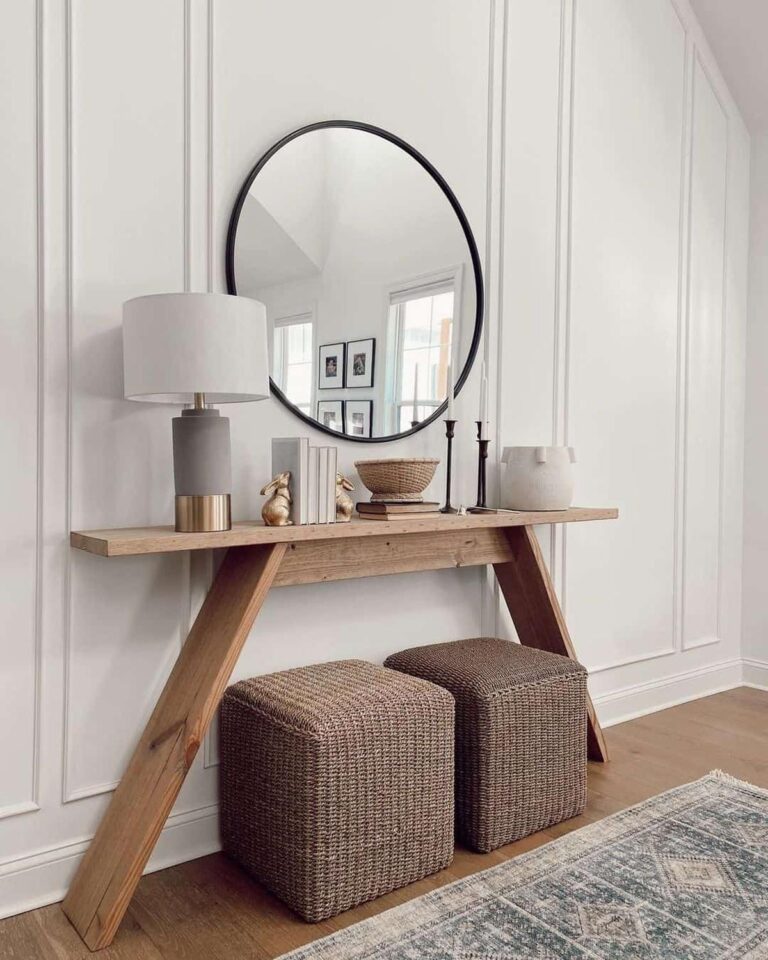 33 Elegant Console Table Decor Ideas for Any Home -Architectural Foundation