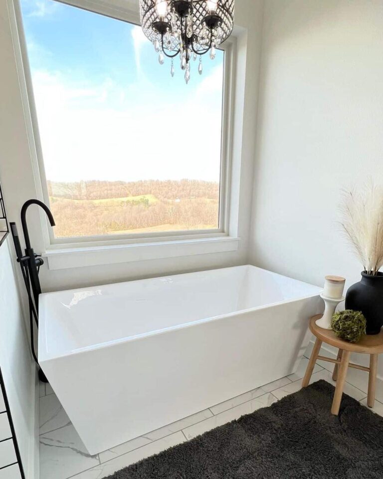 34 Beautiful Bathroom Window Ideas for Natural Light -Architectural ...