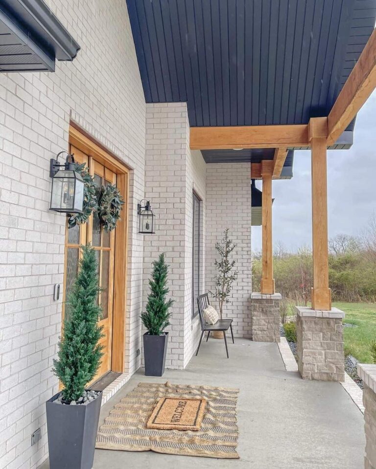 22 Modern Front Porch Ideas to Elevate Your Home -Architectural Foundation