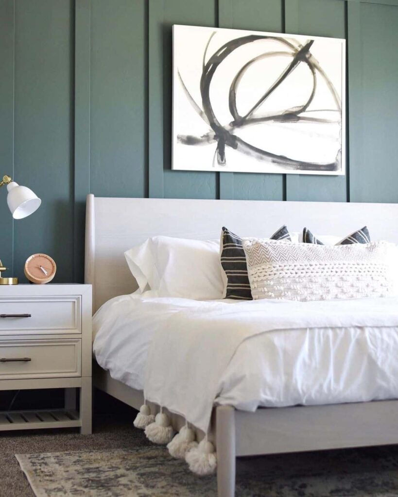 29 Modern Above Bed Decor Ideas to Complete Your Bedroom -Architectural ...