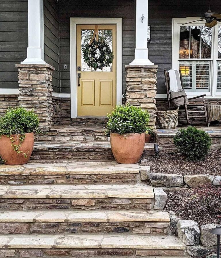 29 Inviting Front Step Designs to Enhance Curb Appeal -Architectural ...