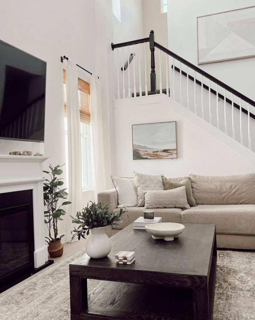 24 High Ceiling Designs to Elevate Your Living Room -Architectural ...