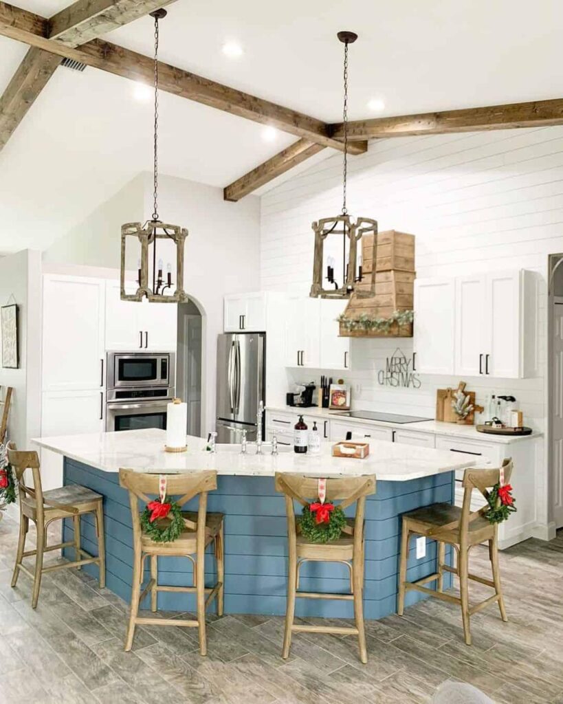 30 Stunning Shiplap Kitchen Islands to Refresh Your Space ...