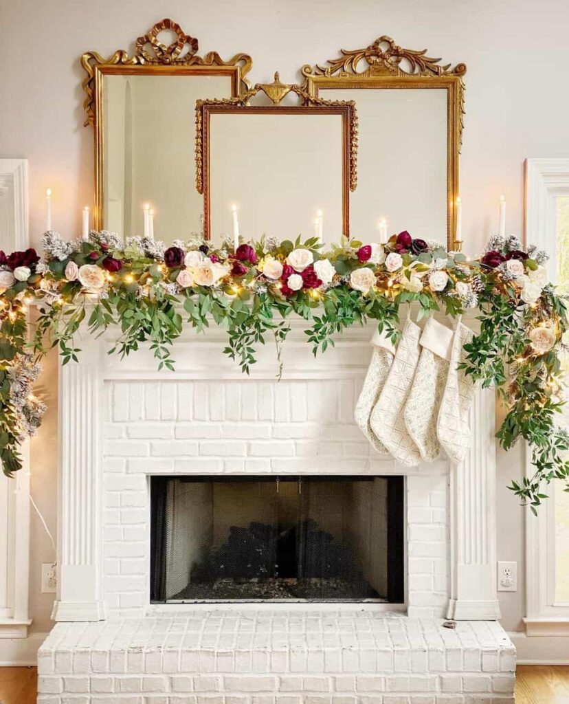 29 Classic Painted Brick Fireplace Designs to Add Warmth -Architectural ...