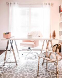 12 Fun Pink Office Ideas to Brighten Your Workspace -Architectural ...