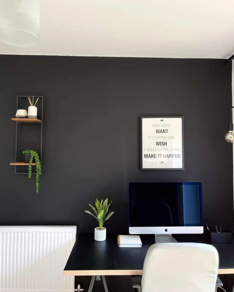 28 Bold Black Wall Ideas to Make a Statement -Architectural Foundation
