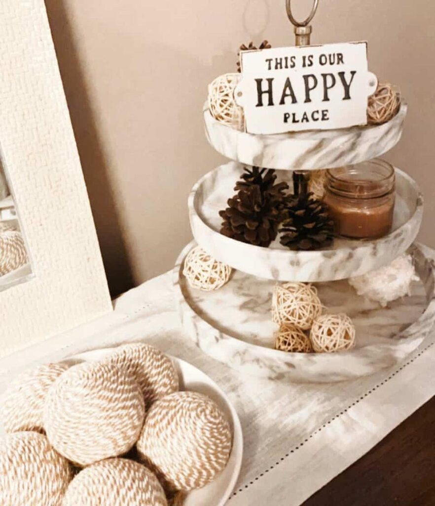28 Tiered Tray Decor Ideas for Gorgeous Spaces -Architectural Foundation