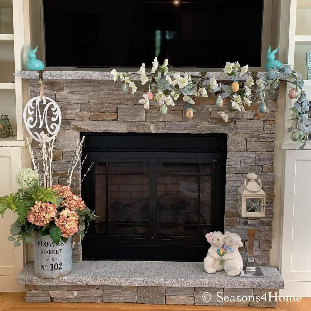 30 Spring Fireplace Decor Ideas to Warm Up Your Space -Architectural ...
