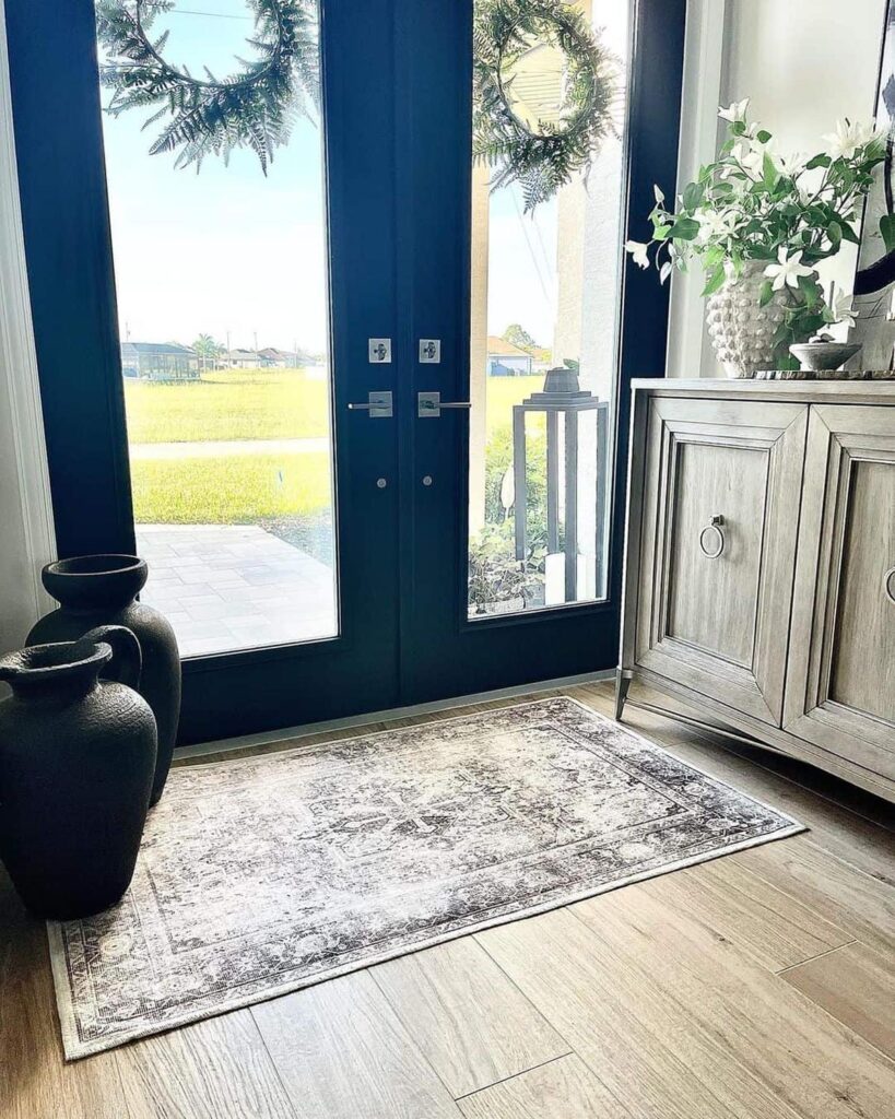 17 Elegant Black Double Front Doors to Consider -Architectural Foundation