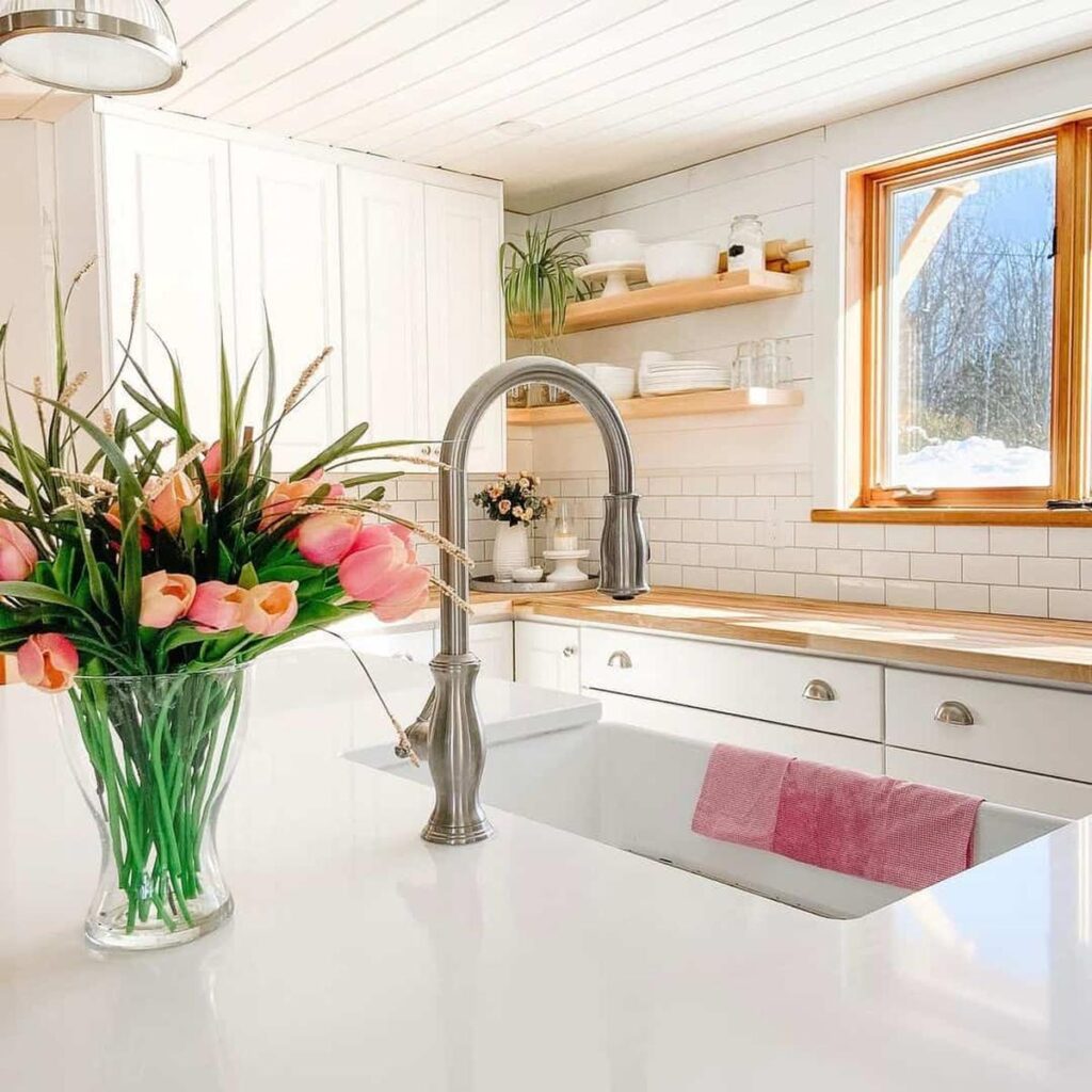 30 Beautiful Butcher Block Islands for a Warm Kitchen -Architectural ...