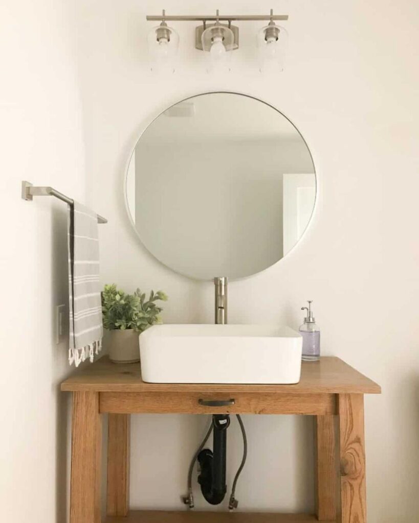 26 Smart Designs for Narrow and Small Powder Rooms -Architectural ...