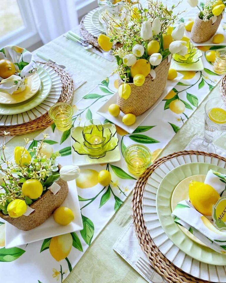 25 Fresh Lemon Decor Ideas to Brighten Rooms -Architectural Foundation