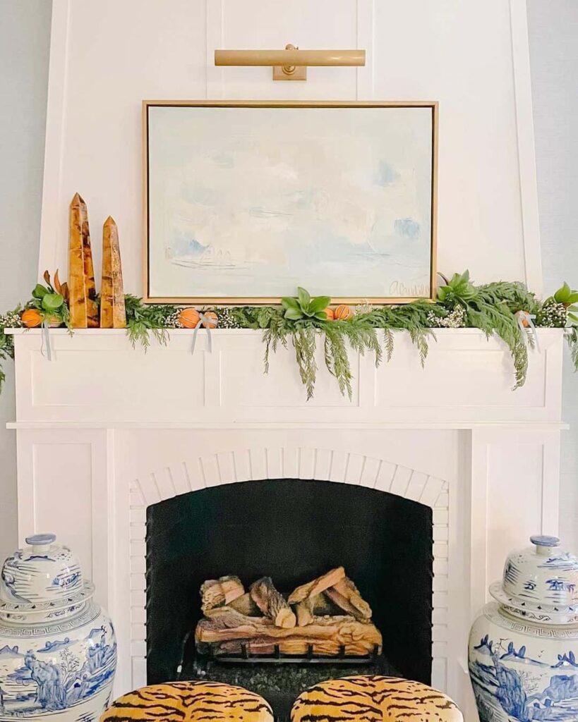 28 Creative Painted Fireplace Ideas to Refresh Your Room -Architectural ...