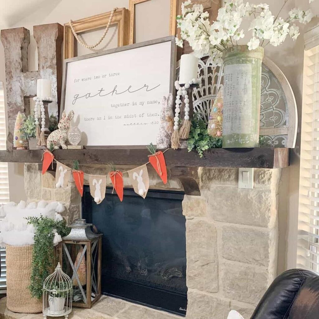 30 Spring Fireplace Decor Ideas to Warm Up Your Space -Architectural ...