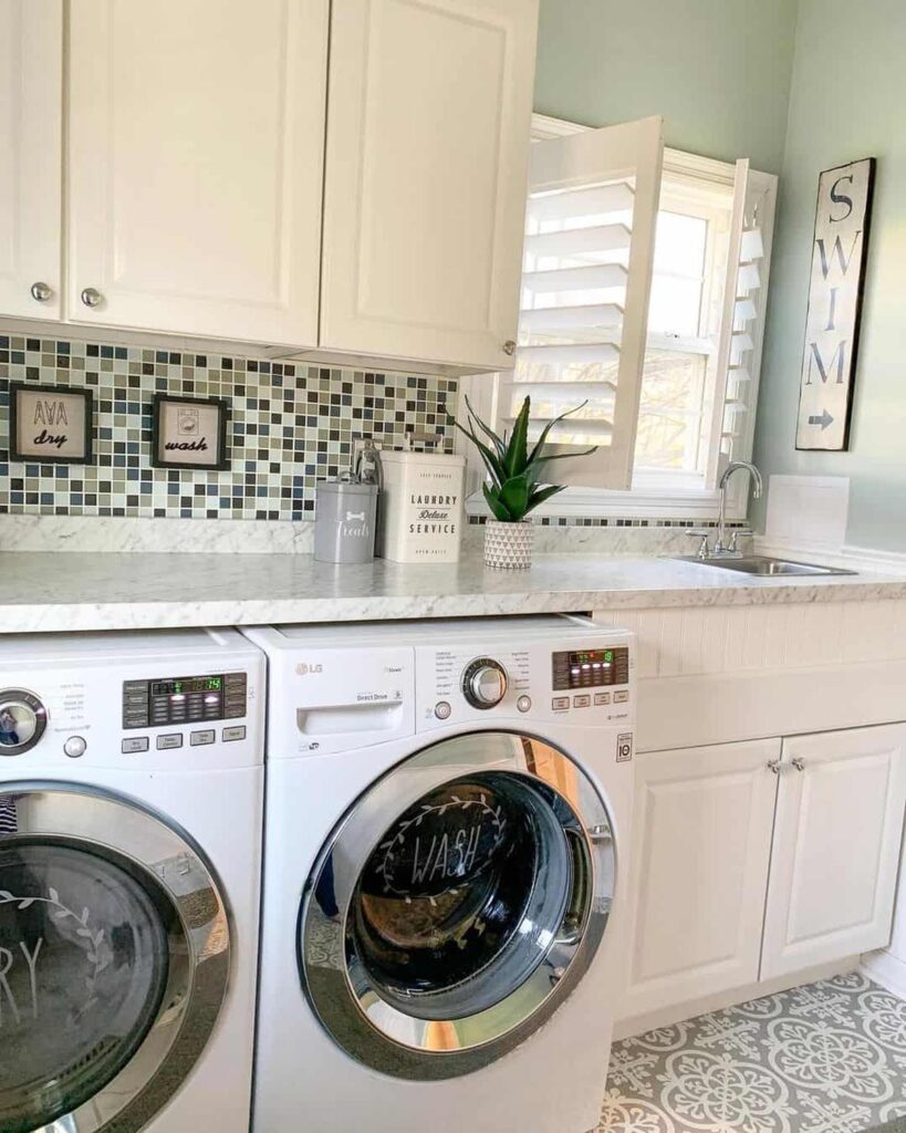 34 Innovative Laundry Countertop Ideas to Keep Your Space Organized and ...