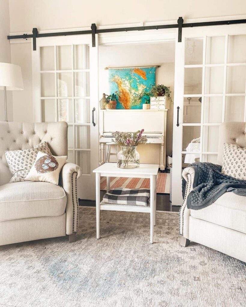 20 Creative Double Sliding Door Ideas for an Unconventional Entrance ...