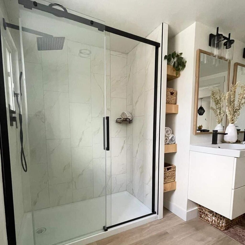 29 Small Bathroom Walk-In Shower Ideas to Optimize Space -Architectural ...