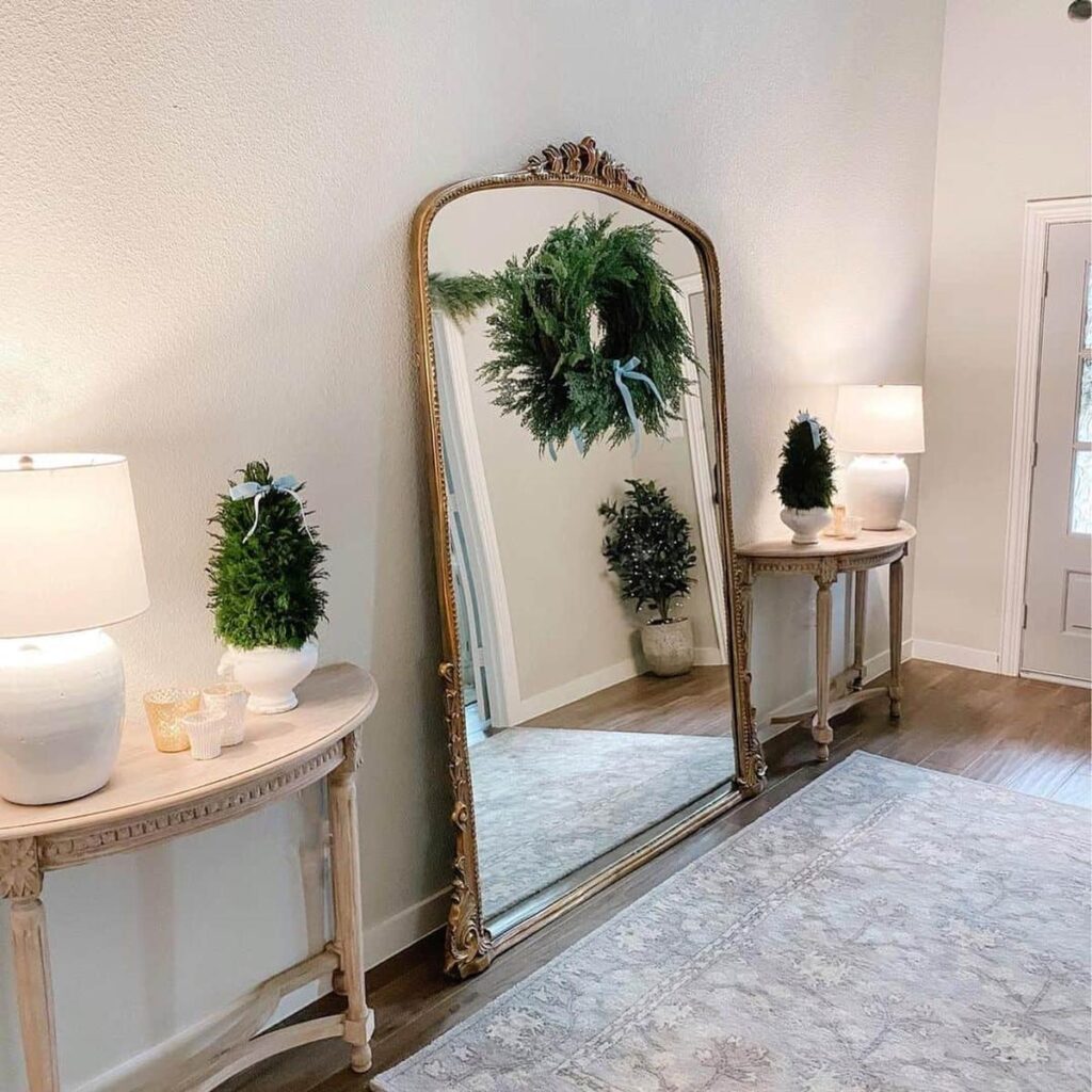 45 Elegant Entryway Mirror Ideas to Welcome Guests -Architectural ...