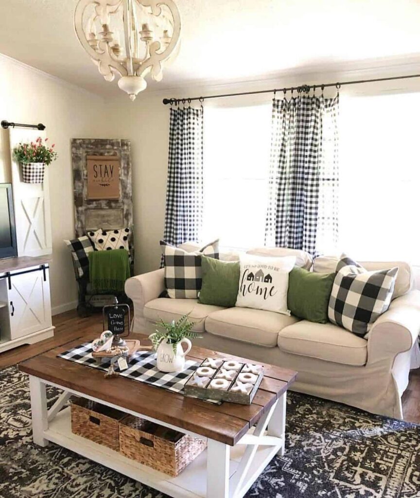 26 Charming Plaid Curtain Ideas to Complete Your Look -Architectural ...