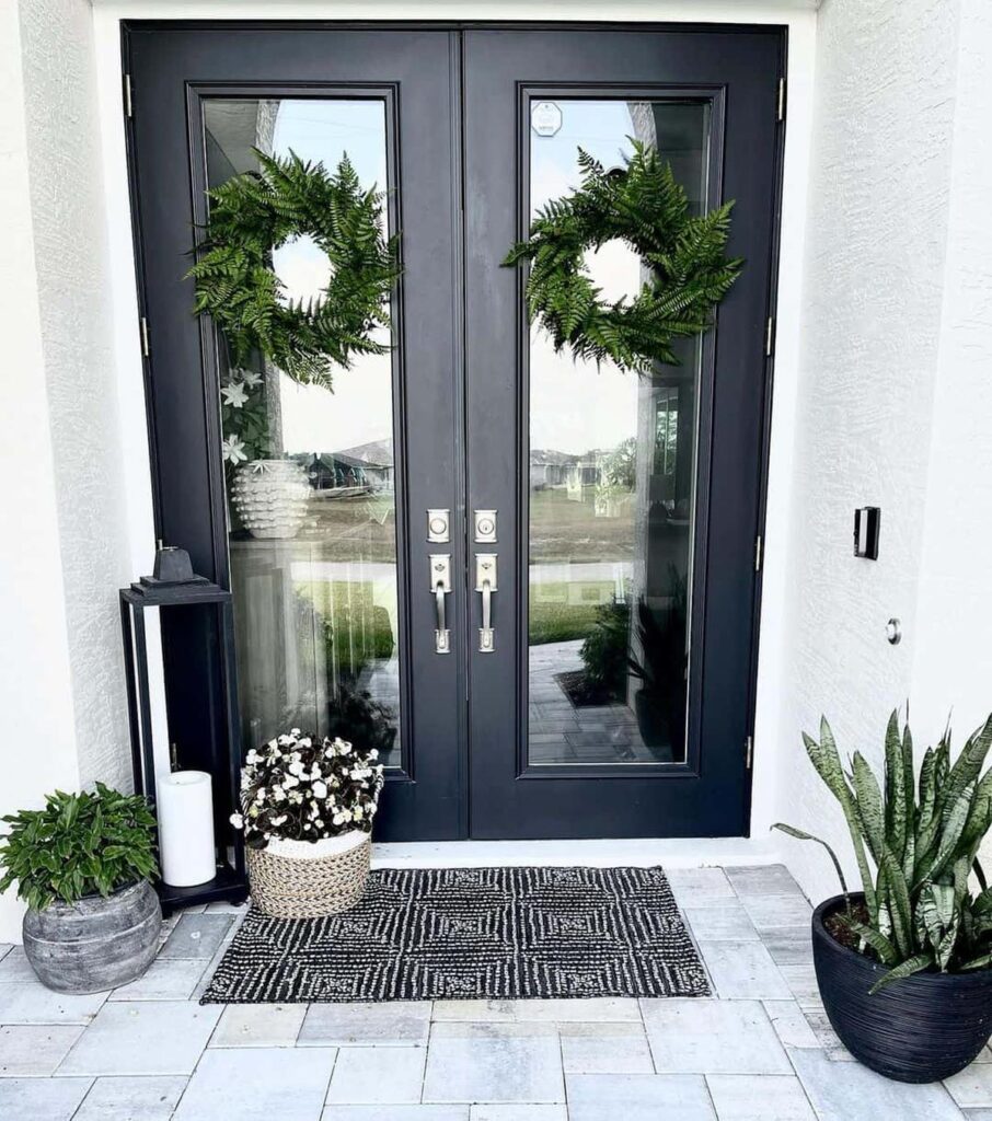32 Sophisticated Black Front Doors That Define Style -Architectural ...