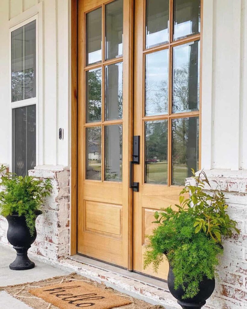 34 Stunning Front Doors with Glass Inserts for a Sophisticated Look ...