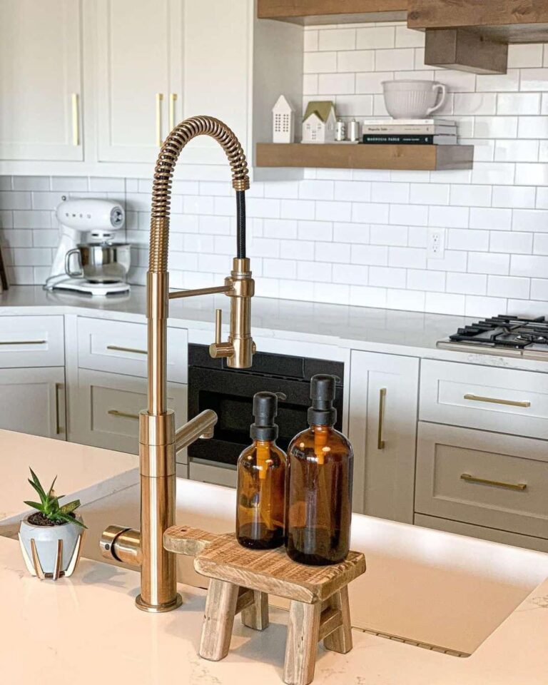 30 Stylish Gold Kitchen Faucets for a Modern Upgrade -Architectural ...