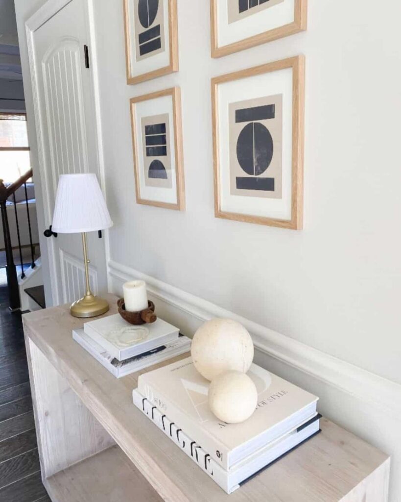 15 Gallery Wall Above Console Tables for Personal Touch -Architectural ...